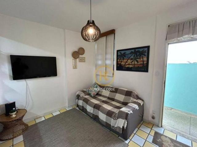 Apartamento frente mar com 1 dormitório à venda, por R$ 300.000 Centro Peruíbe/SP