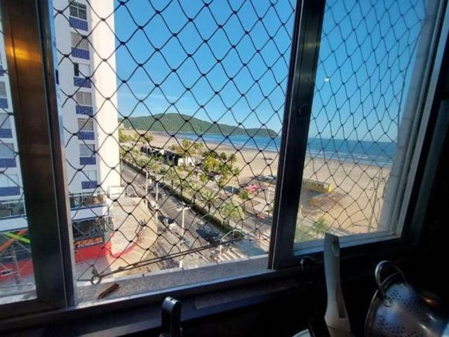 Apartamento Frente Mar com 2 dormitórios à venda, 109 m² por R$ 900.000 Boqueirão Praia Grande/S