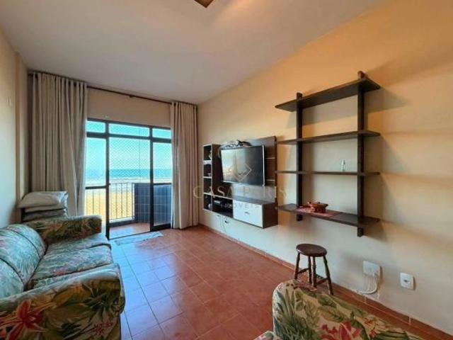 Apartamento FRENTE MAR com 2 dormitórios à venda, 80 m² por R$ 450.000 Vila Guilhermina Praia Gr