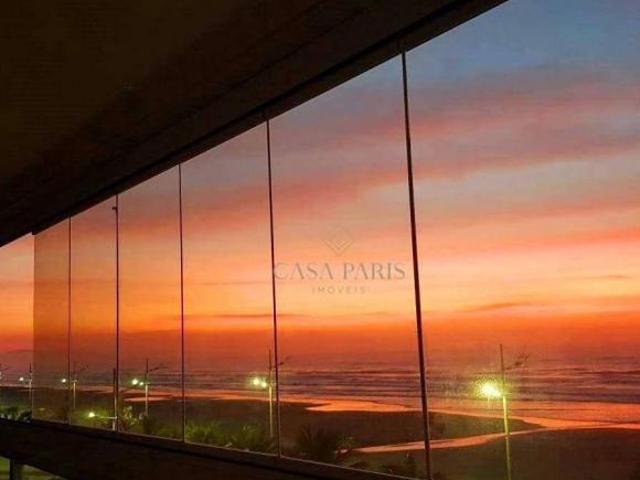 Apartamento FRENTE MAR com 2 dormitórios à venda, 86 m² por R$ 750.000 Maracanã Praia Grande/SP