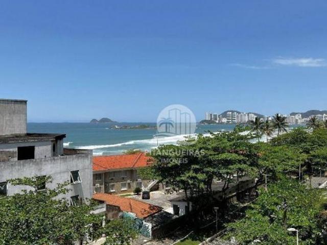 Apartamento frente mar com 2 dormitórios à venda, 90 m² na Praia das Pitangueiras Guarujá/SP