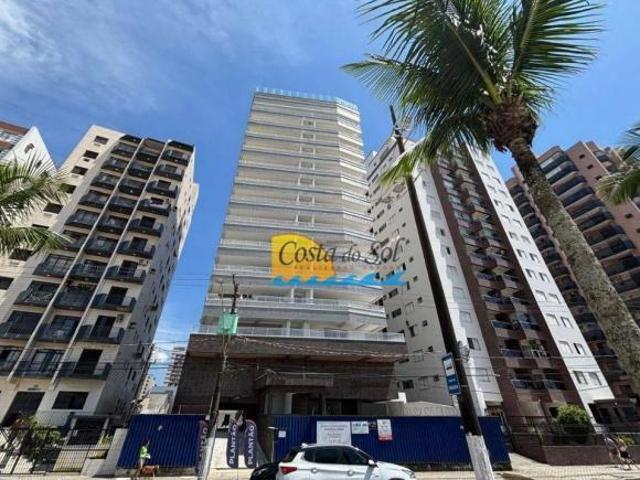 Apartamento frente mar com 2 dormitórios à venda, 98 m² por R$ 1.299.885 Guilhermina Praia Gran