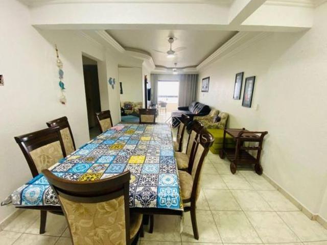 Apartamento FRENTE MAR com 3 dormitórios à venda, 106 m² por R$ 1.100.000 Tupi Praia Grande/SP