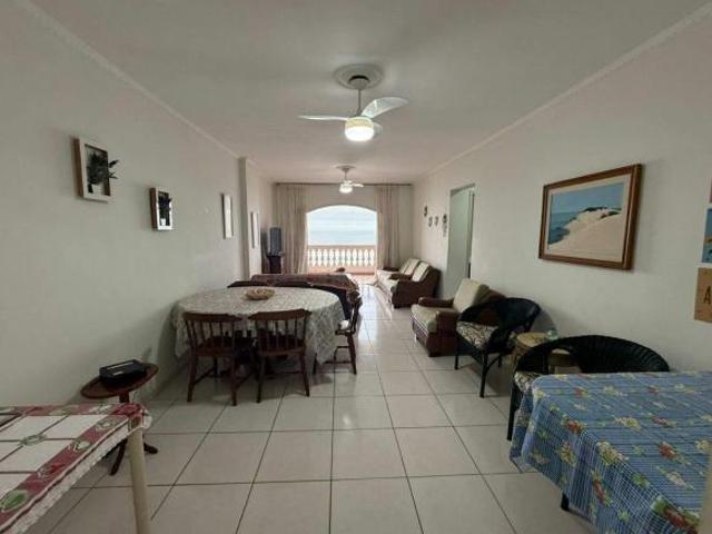 Apartamento FRENTE MAR com 3 dormitórios à venda, 130 m² por R$ 590.000 Tupi Praia Grande/SP