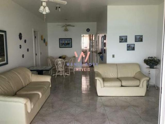 Apartamento Frente Mar, com 3 dormitórios à venda, 130m² por R$ 1.600.000 Martim de Sá Caraguata