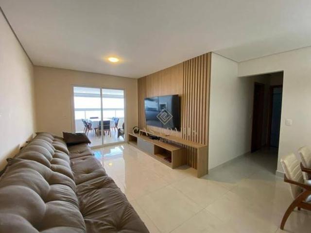 Apartamento FRENTE MAR com 3 dormitórios à venda, 140 m² por R$ 1.700.000 Caiçara Praia Grande/S