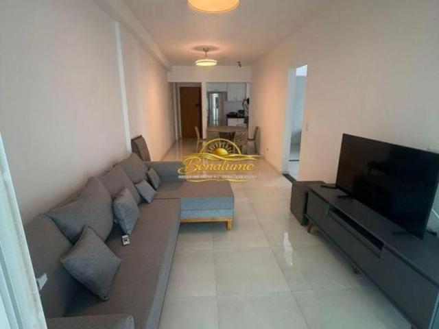 Apartamento Frente Mar com 3 Dormitórios e 2 Vagas em Mongaguá – 95m²