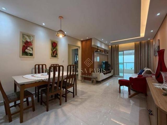 Apartamento FRENTE MAR com 3 dormitórios e elevador privativo à venda, 111 m² por R$ 1.490.000 Mir