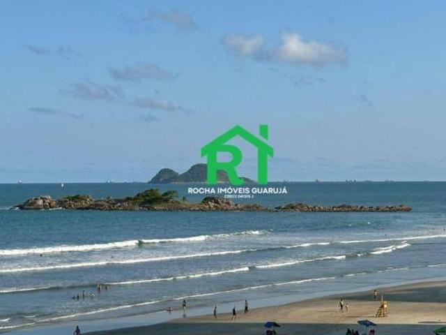 Apartamento frente mar com 3 quartos 3 suítes, 1 vaga à venda em Pitangueiras, Guarujá