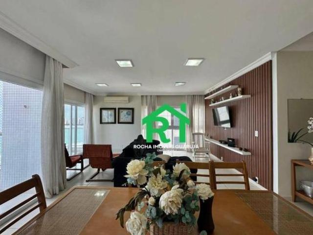 Apartamento frente mar com 3 quartos 3 suítes, 1 vaga, lazer à venda em Pitangueiras, Guarujá