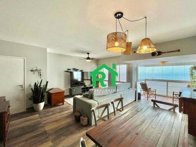 Apartamento com 3 dormitórios à venda, 119 m² por R$ 980.000,00 Pitangueiras Guarujá/SP