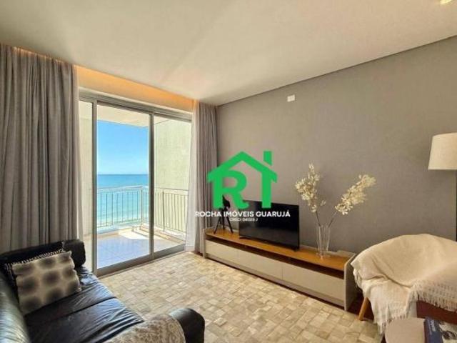 Apartamento frente mar com 3 quartos 1 suíte, 1 vaga à venda em Pitangueiras, Guarujá
