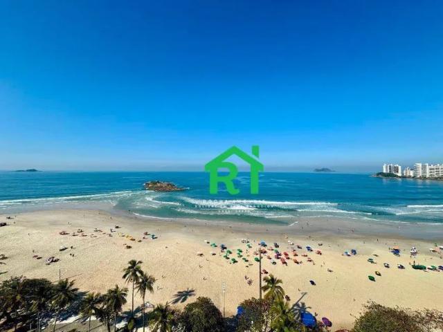 Apartamento frente mar com 3 quartos 1 suíte, 1 vaga à venda em Pitangueiras, Guarujá