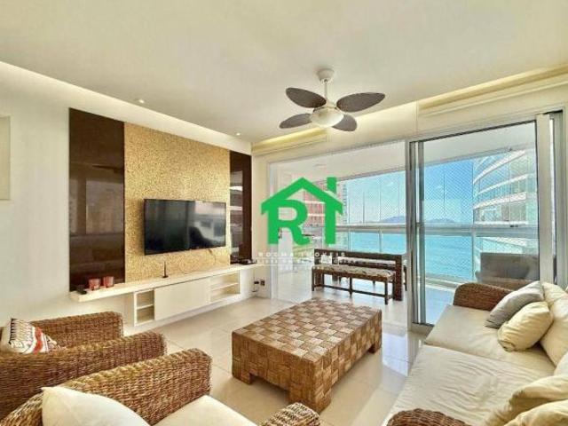 Apartamento frente mar com 3 quartos 1 suíte, 2 vagas e lazer à venda em Jardim Astúrias, Guarujá