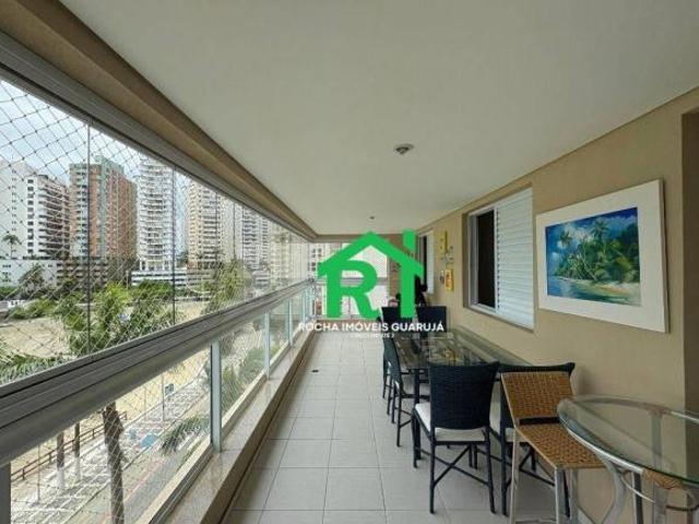 Apartamento frente mar com 3 quartos 1 suíte, 2 vagas e lazer à venda em Jardim Astúrias, Guarujá