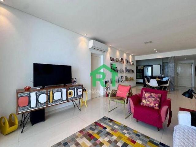 Apartamento frente mar com 3 quartos 2 suítes, 1 vaga à venda em Pitangueiras, Guarujá
