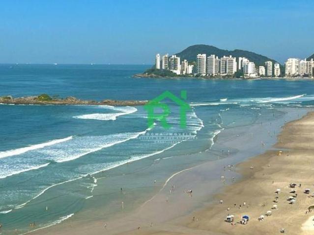 Apartamento frente mar com 3 quartos 2 suítes, 1 vaga à venda em Pitangueiras, Guarujá