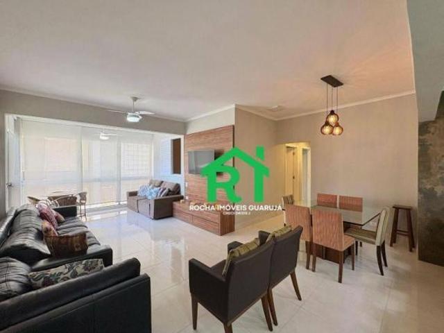 Apartamento frente mar com 3 quartos 2 suítes, 1 vaga e lazer à venda em Jardim Astúrias, Guarujá
