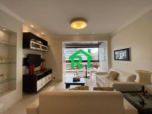 Apartamento frente mar com 3 quartos 2 suítes, 1 vagas e lazer à venda em Jardim Astúrias, Guarujá