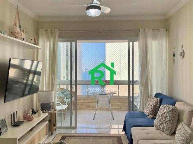 Apartamento frente mar com 3 quartos 2 suítes, 2 vagas e lazer, à venda em Astúrias, Guarujá