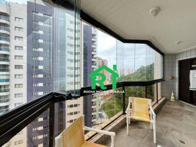 Apartamento frente mar com 3 quartos 2 suítes, 2 vagas e lazer à venda em Enseada, Guarujá