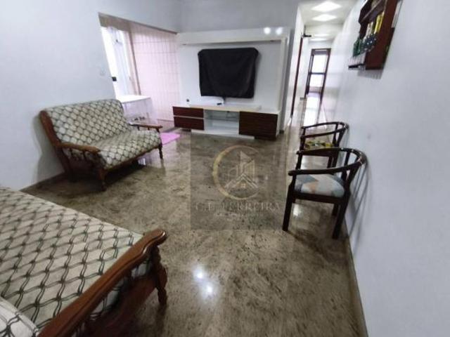 Apartamento frente mar com 3 quartos à venda, 98 m² por R$ 525.000 Caiçara Praia Grande/SP