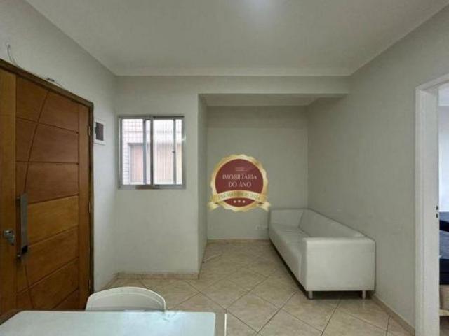 Apartamento frente mar com 3 quartos no Boqueirão, Praia Grande/SP