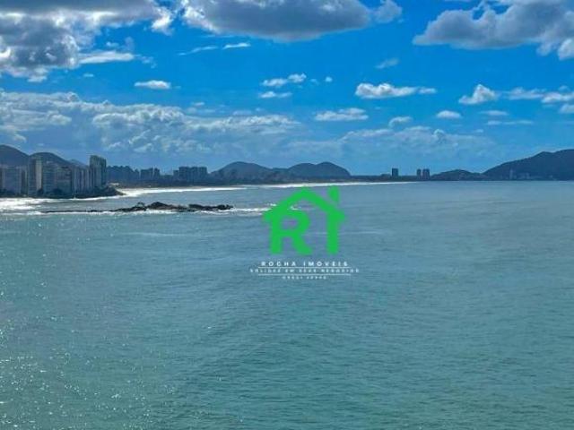 Apartamento Frente Mar com 3 Suítes, 2 Vagas e Lazer, à venda em Jardim Astúrias, Guarujá