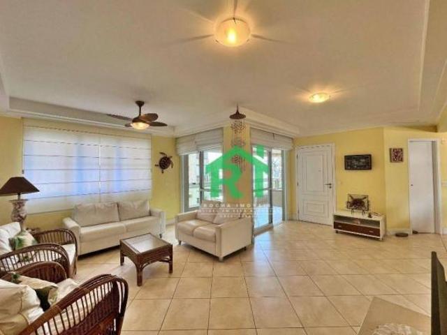 Apartamento frente mar com 3 Suítes, Varanda Gourmet, 2 vagas, lazer, à venda em Astúrias, Guarujá