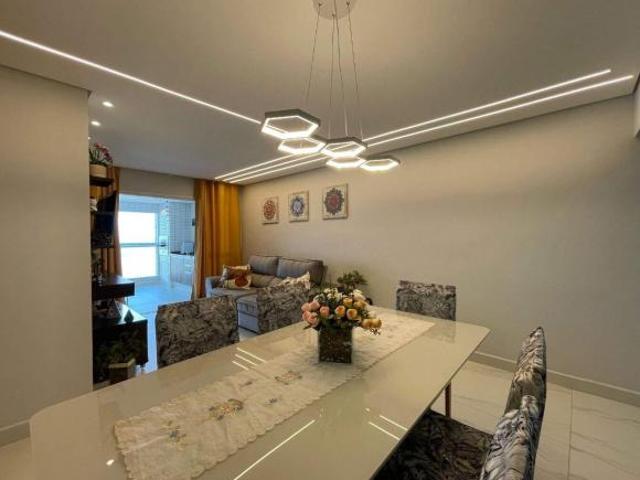 Apartamento FRENTE MAR com 3 suítes à venda, 111 m² por R$ 1.750.000 Boqueirão Praia Grande/SP