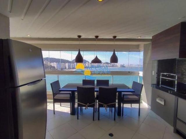 Apartamento frente mar com varanda gourmet — Astúrias — Guarujá