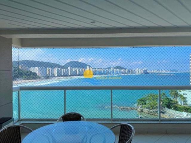 Apartamento frente mar com varanda gourmet — Astúrias — Guarujá