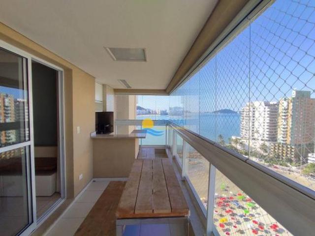 Apartamento frente mar com varanda gourmet — Astúrias — Guarujá