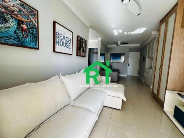 Apartamento frente mar com varanda gourmet e lazer completo – Astúrias, Guarujá Venda e Locação