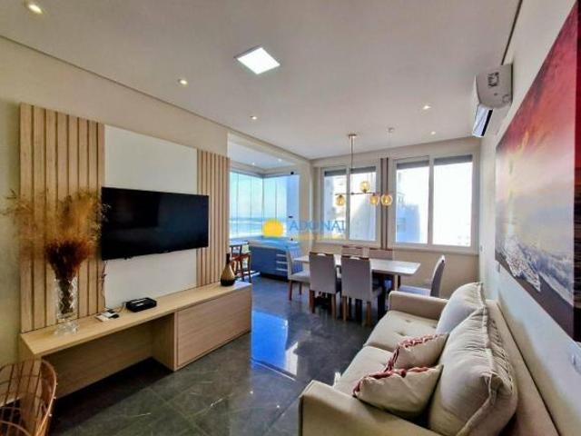 Apartamento frente mar com varanda gourmet — Pitangueiras — Guarujá