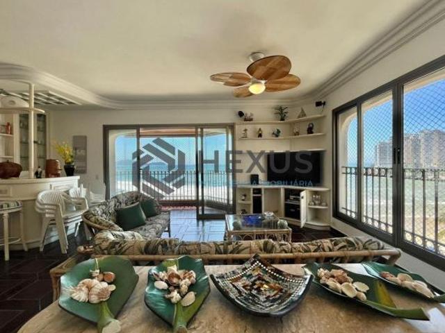 Apartamento frente mar com varanda vista mar e lazer na Praia das Asturias, Guar