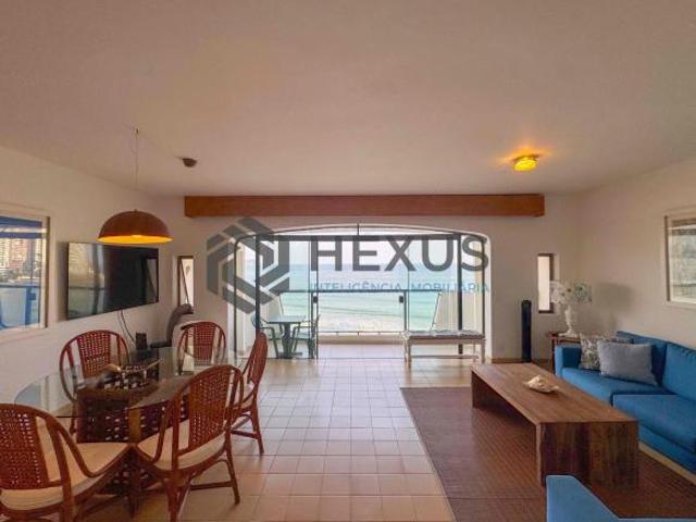 Apartamento frente mar com varanda vista mar na Praia das Asturias, Guaruja