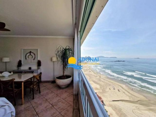 Apartamento frente mar com vista — Vila Alzira — Guarujá