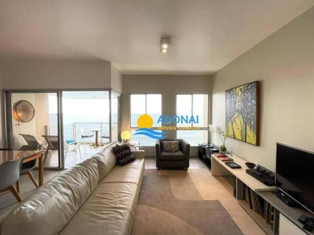 Apartamento frente mar com vista — Praia das Astúrias — Guarujá