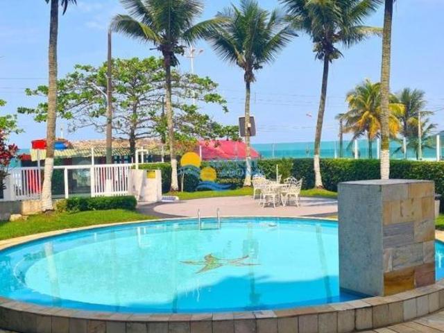Apartamento frente mar com lazer — Tombo — Guarujá