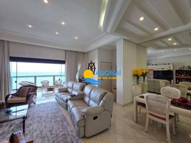 Apartamento frente mar com lazer — Vila Luis Antônio — Guarujá