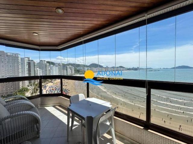 Apartamento frente mar com lazer — Astúrias — Guarujá