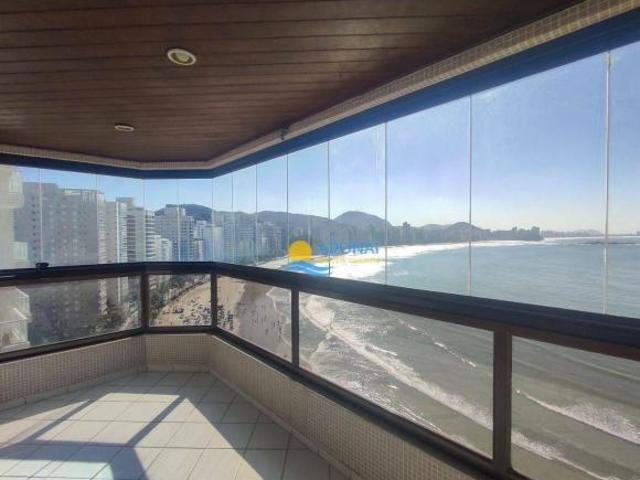 Apartamento frente mar com lazer — Astúrias — Guarujá