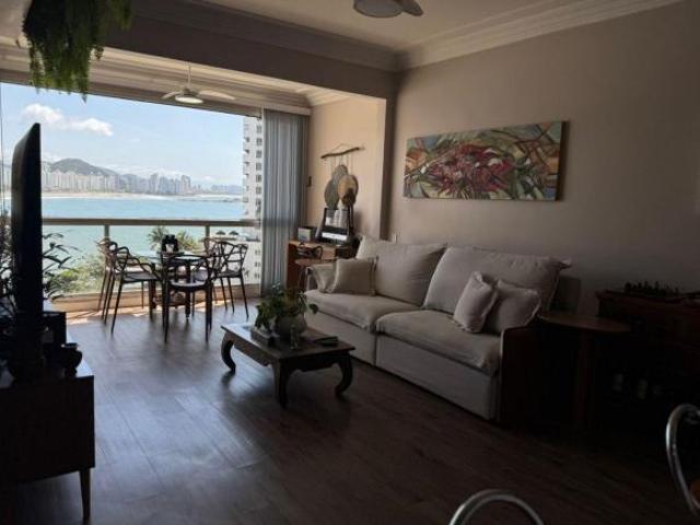 Apartamento frente mar com lazer — Astúrias — Guarujá