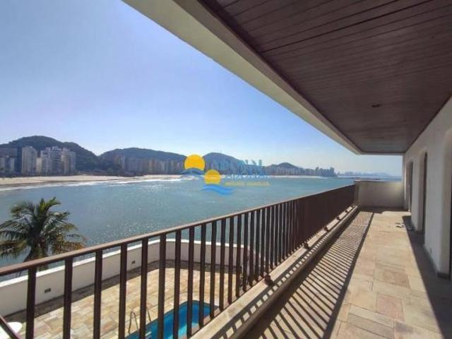 Apartamento frente mar com lazer — Astúrias — Guarujá