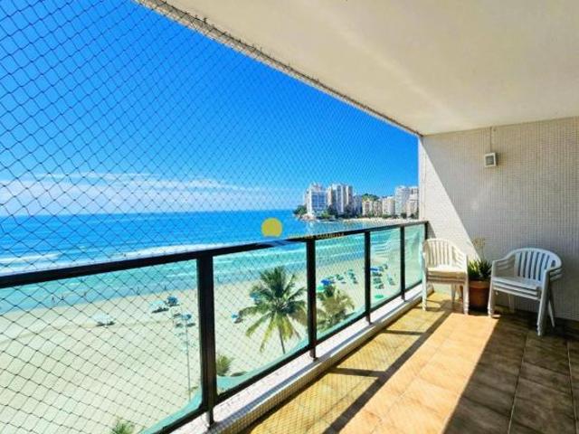 Apartamento frente mar com lazer — Astúrias — Guarujá