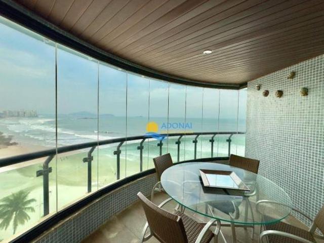 Apartamento frente mar com lazer — Astúrias — Guarujá