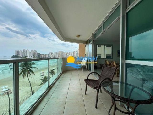 Apartamento frente mar com lazer — Astúrias — Guarujá