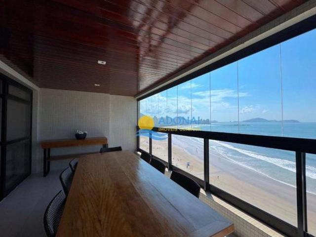 Apartamento frente mar com lazer — Astúrias — Guarujá