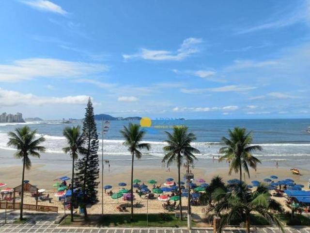 Apartamento frente mar com lazer — Astúrias — Guarujá